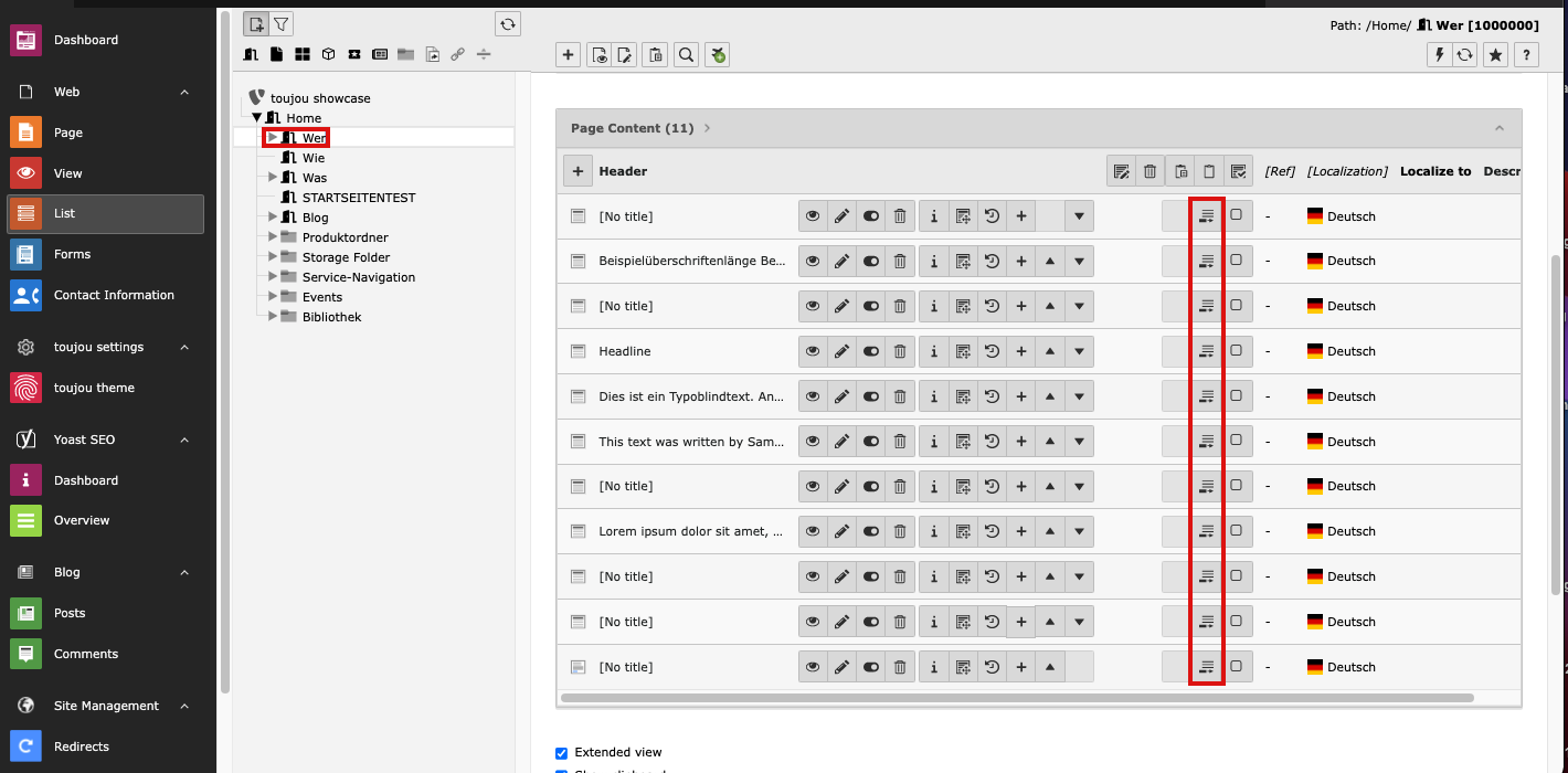 How to toujou – All you need to know as TYPO3 editor